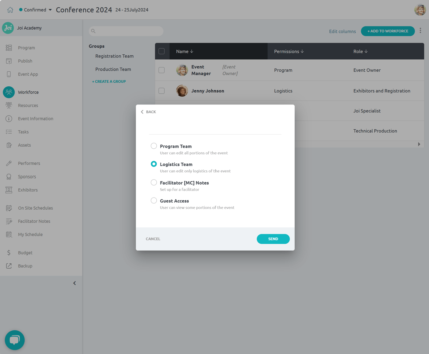 Quickstart Guide • Joi